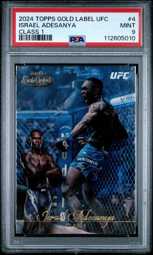 2024 Topps Gold Label UFC - Israel Adesanya #4 Class 1 | eBay