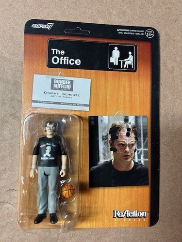The Office Figure Super7 Reaction Dwight Schrute Basketball | eBay