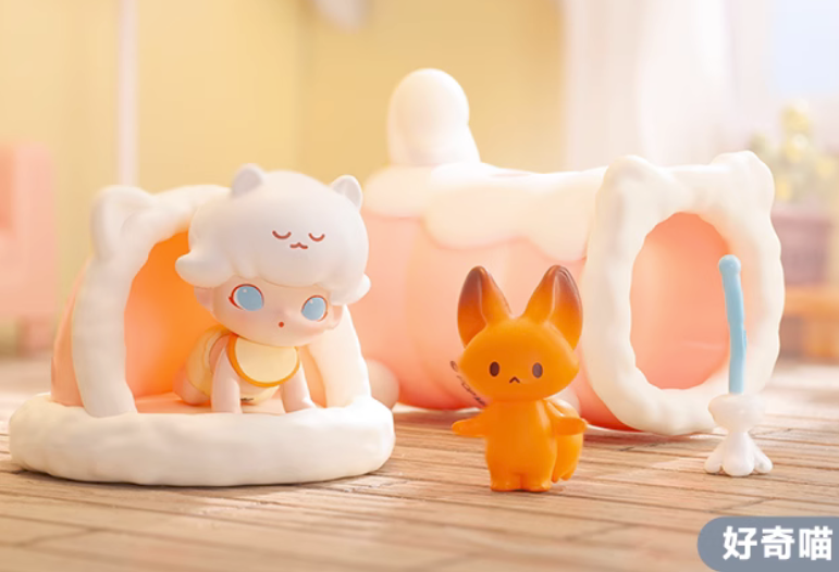 Authentic Dimoo Cat Paradise Series Blind Box Figure Full Set 9 Toy HOT ...