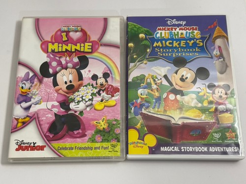 2 Disney Mickey Mouse Children's DVD Lot: (1) MM Clubhouse (1) Disney ...