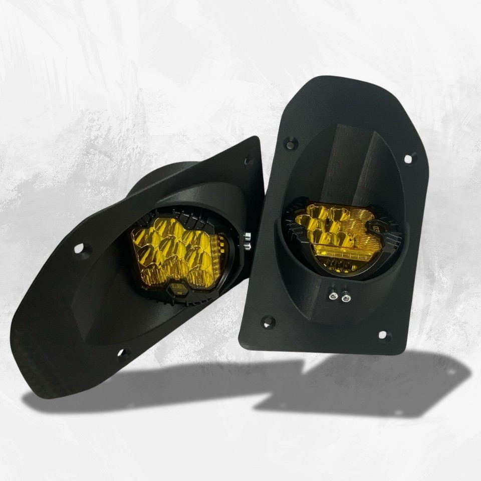 Toyota FJ Cruiser 07-14 Fog Light Brackets | Fits 5" Round Pods | Wing ...