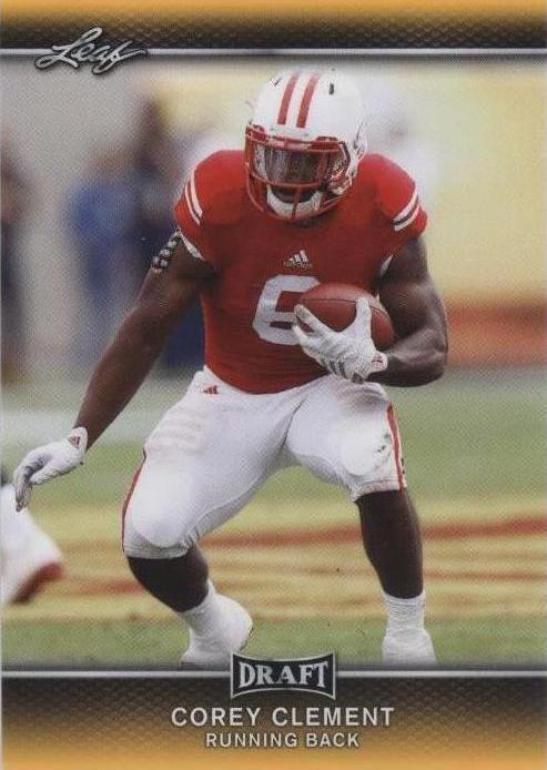 2017 Leaf Draft - Corey Clement #15 Gold (RC) for sale online | eBay