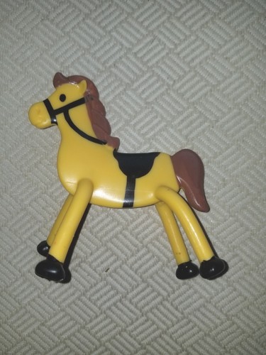 Oriental Trading Company Bendable Posable Plastic Brown Horse Black ...