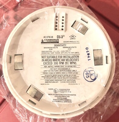 Fire Alarms - Pyrotronics Smoke Detector