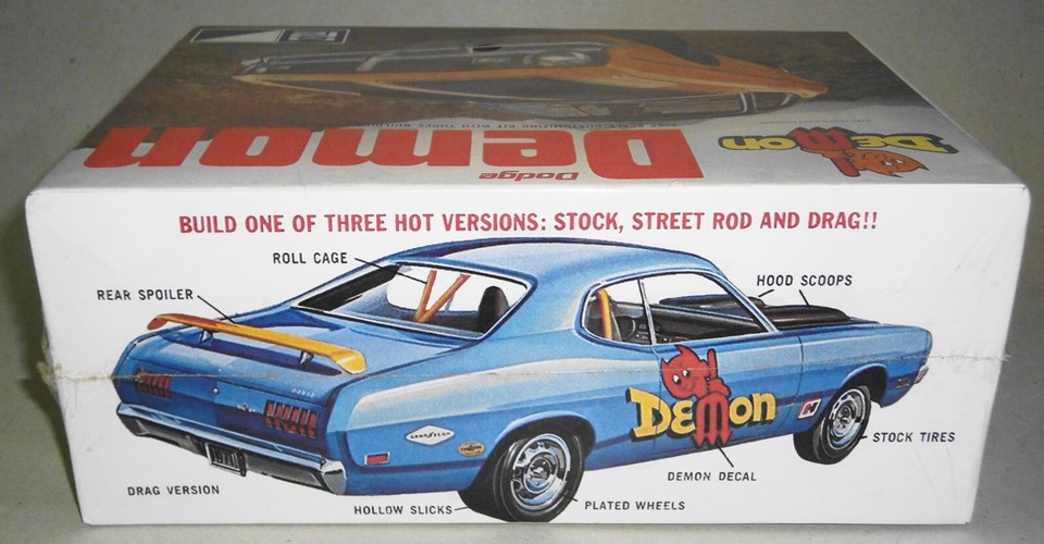 MPC '71 DODGE DEMON 1/25 limited edition sealed box art only | eBay