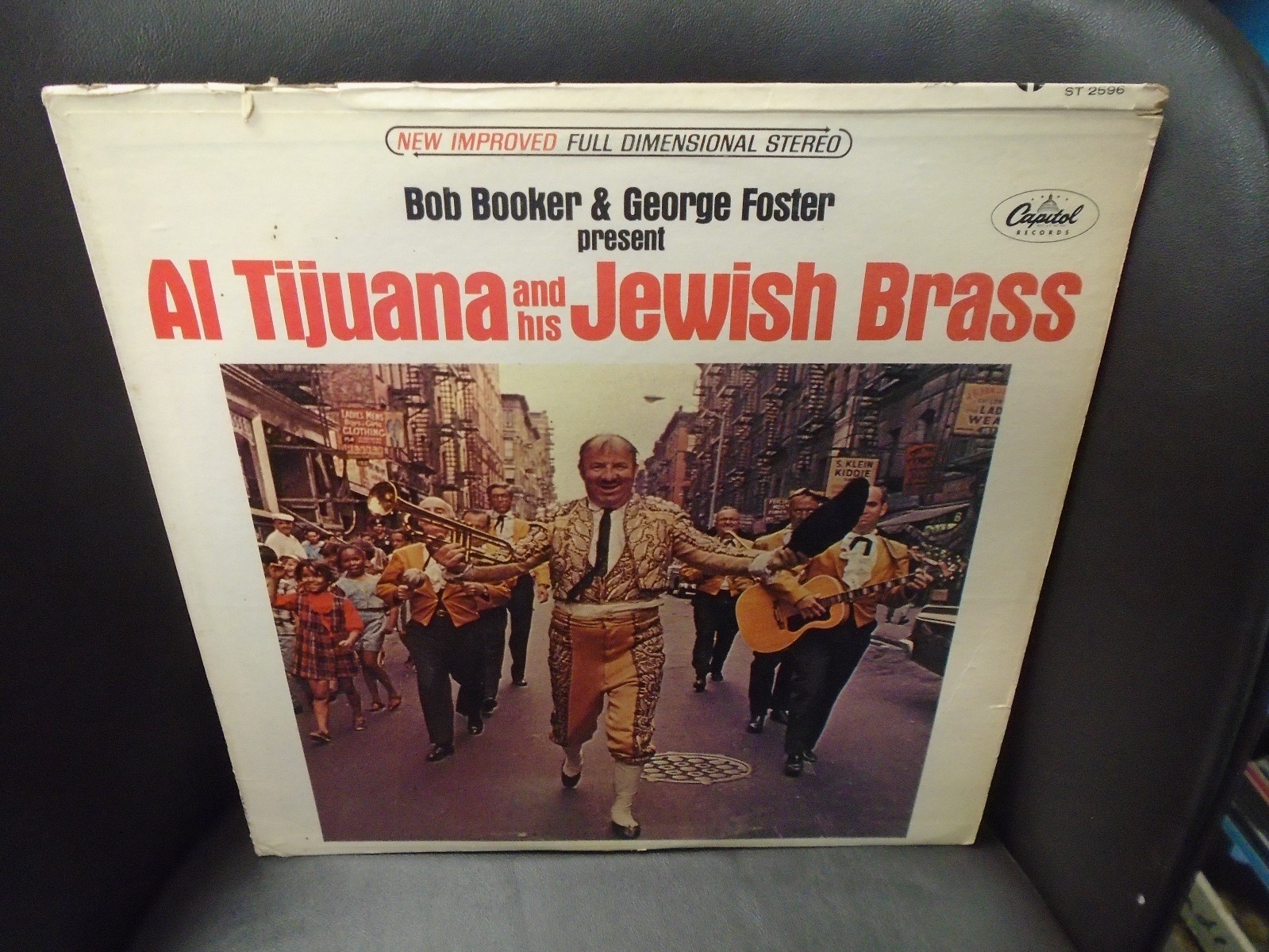 Al Tijuana and his Jewish Brass LP Capitol stereo VG+ [Lou Jacobi ...