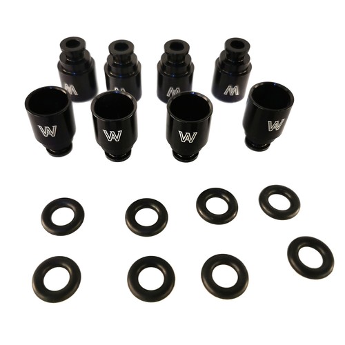 8x Injector Top Hats Spacers fit Truck 6.2L 6.0L 5.3L TBSS NBSS ...