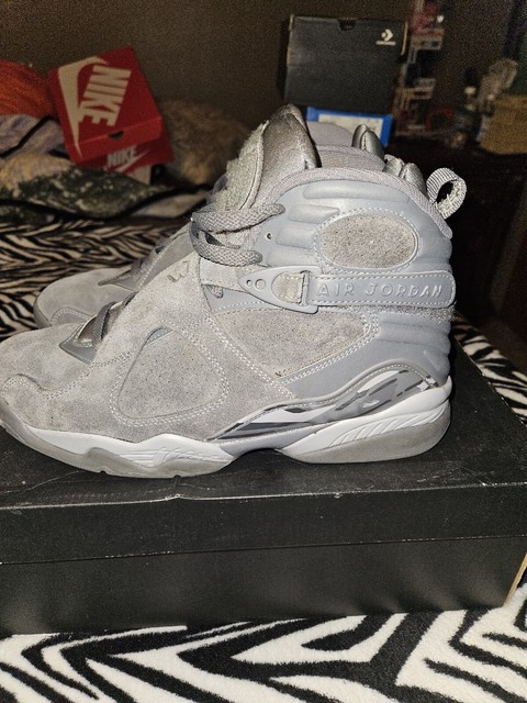 Size 10 - Jordan 8 Retro Cool Grey 2017 for sale online | eBay