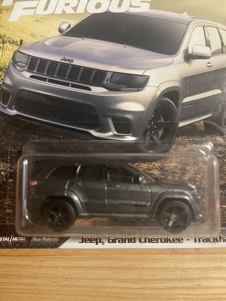 Hot Wheels Premium Fast and Furious Jeep Grand Cherokee Trackhawk Fast ...