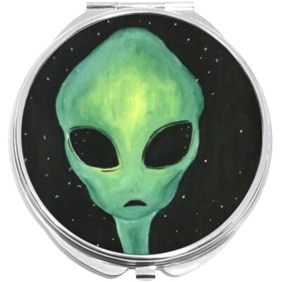 Alien Compact with Mirrors - Perfect for your Pocket or Purse | eBay