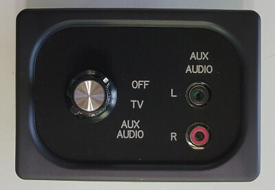 RV Audio Distribution Board w/ 4-Way Toggle Switch L R Audio Jacks TV ...