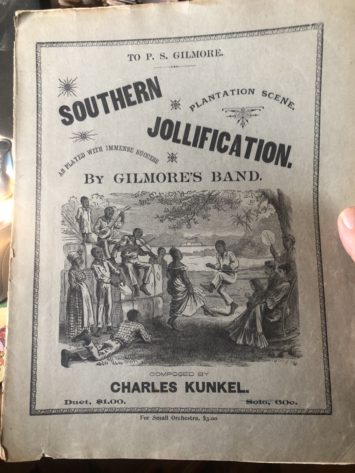 1890 ragtime SOUTHERN JOLLIFICATION by Charles Kunkel | eBay