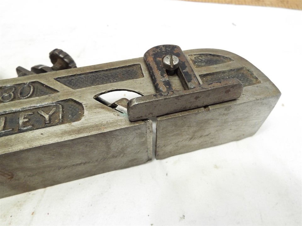 Stanley Sweetheart 180 Side Rabbet Fillister Plane Wood Tool Depth Stop ...