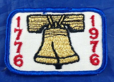 Vintage Liberty Bell Patch United States Patriot USA Bicentennial 1776 ...