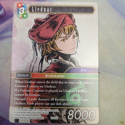 Final Fantasy TCG Opus XIII Crystal Radiance Llednar 13-108L | eBay