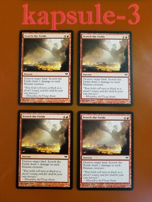 4x Scorch the Fields | Dark Ascension | MTG Magic Cards | eBay