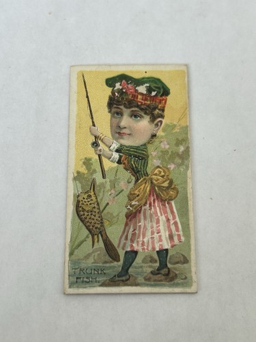 1888 Dukes Cigarettes Trunk Fish FISHERS and FISH Tobacco Cards | eBay