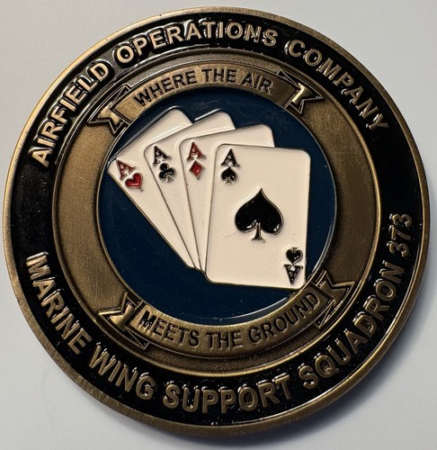 USMC MWSS-373 Airfield Operations Company Challenge Coin – ARFF EAF ...