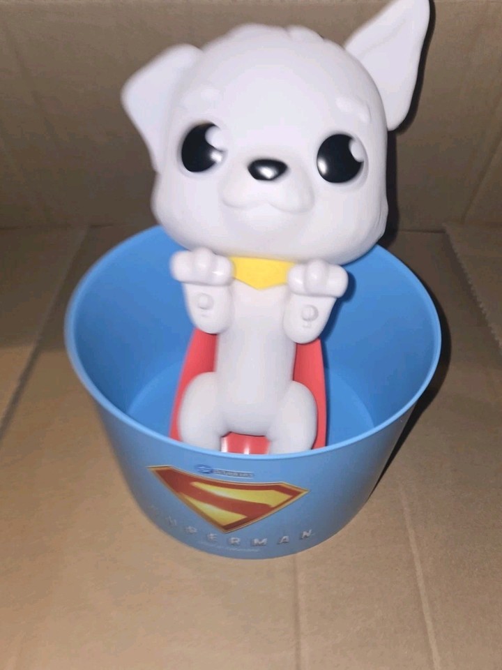 Superman Movie (2025) Krypto Popcorn Bucket New Regal | eBay