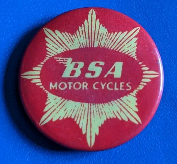 Vintage BSA Motorcycles Badge | eBay