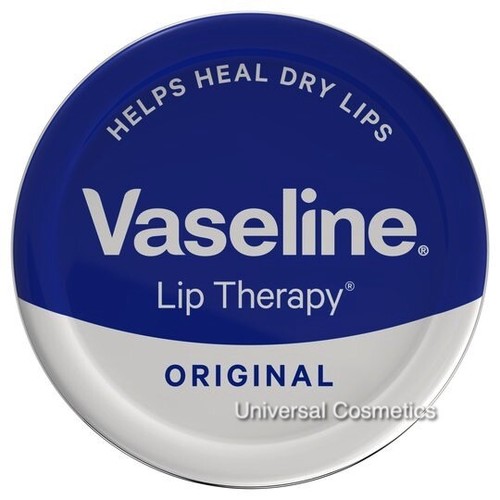 3 Pack Vaseline Lip Therapy Balm Petroleum Jelly 20g Pocket Size Pots ...