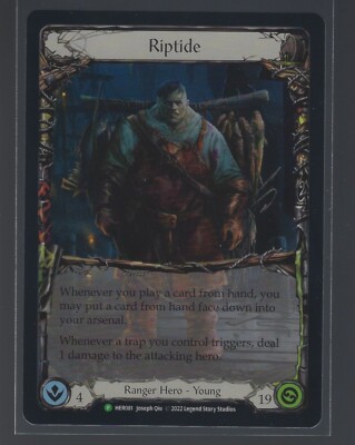 Flesh and Blood Riptide Promo HER081 Rainbow Foil FaB TCG Card 2 | eBay