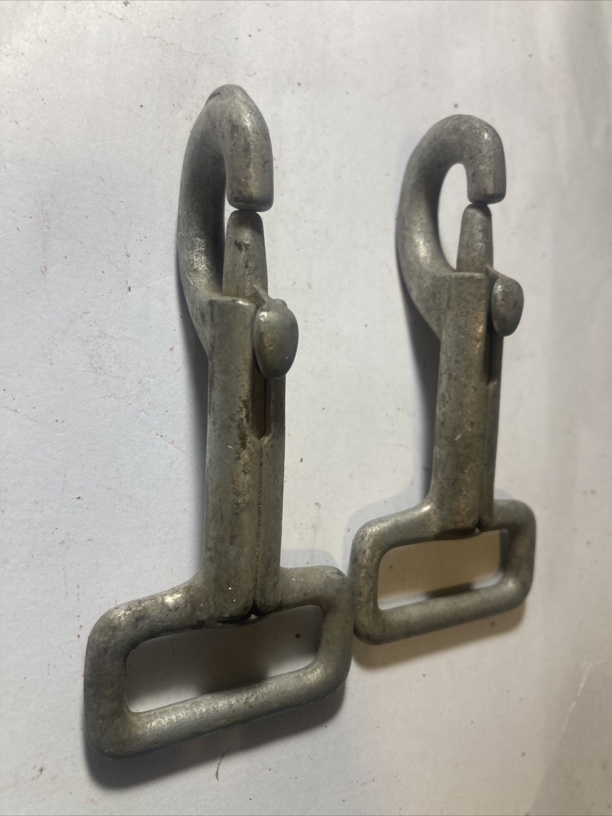 VINTAGE snap key ring metal SNAP HOOK key ring clip | eBay