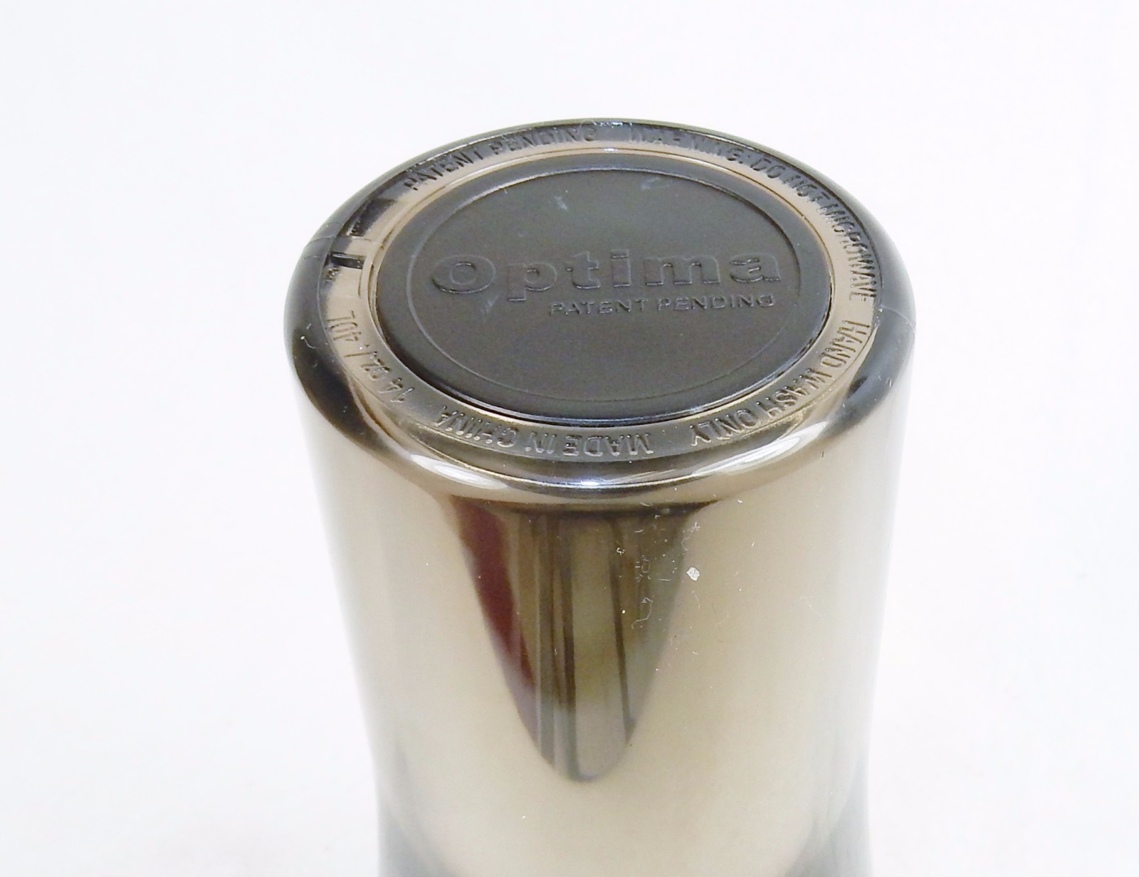 Liquid Logic Optima Beverage Mug ~ 14oz, Smoke Color, Press-on Lid, # ...