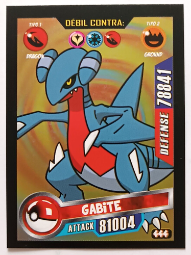 CARD POKEMON EX #166 GABITE 2023 Sinnoh PERU South America Edition TCG ...