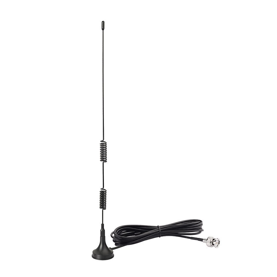 VHF UHF Ham Radio Police Scanner Antenna Magnetic 3m for Uniden Bearcat ...