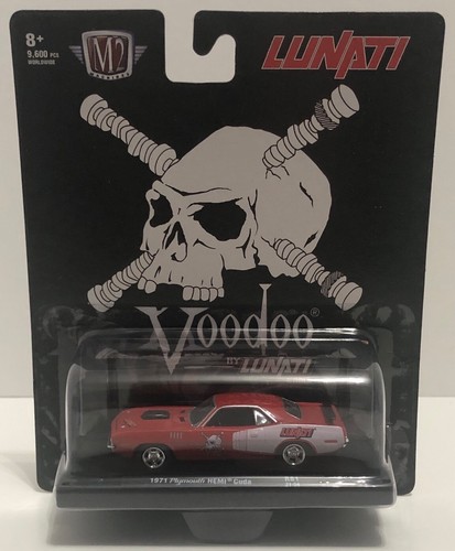 M2 Machines Lunati Voodoo 1971 Plymouth Hemi Cuda R81 21-54 Red | eBay