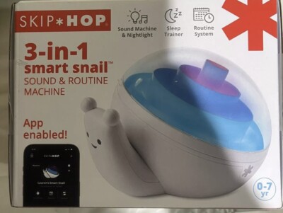 Skip Hop 3 In 1 Smart Snail Sound Machine | eBay
