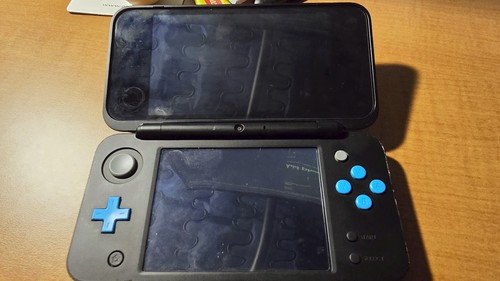 !USB-C! Nintendo 2DS XL - Black/Turquoise *For Parts, READ DESC ...