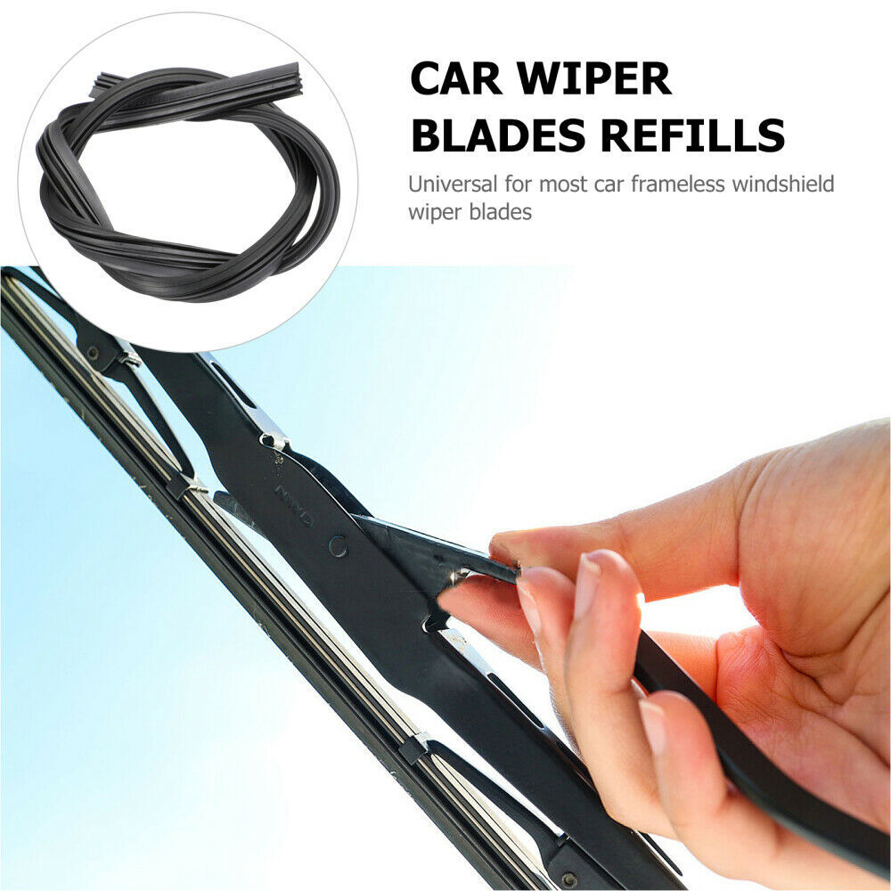 10Pcs 28" Premium Wiper Blade Refill Windshield Strip Replacement 6 mm ...