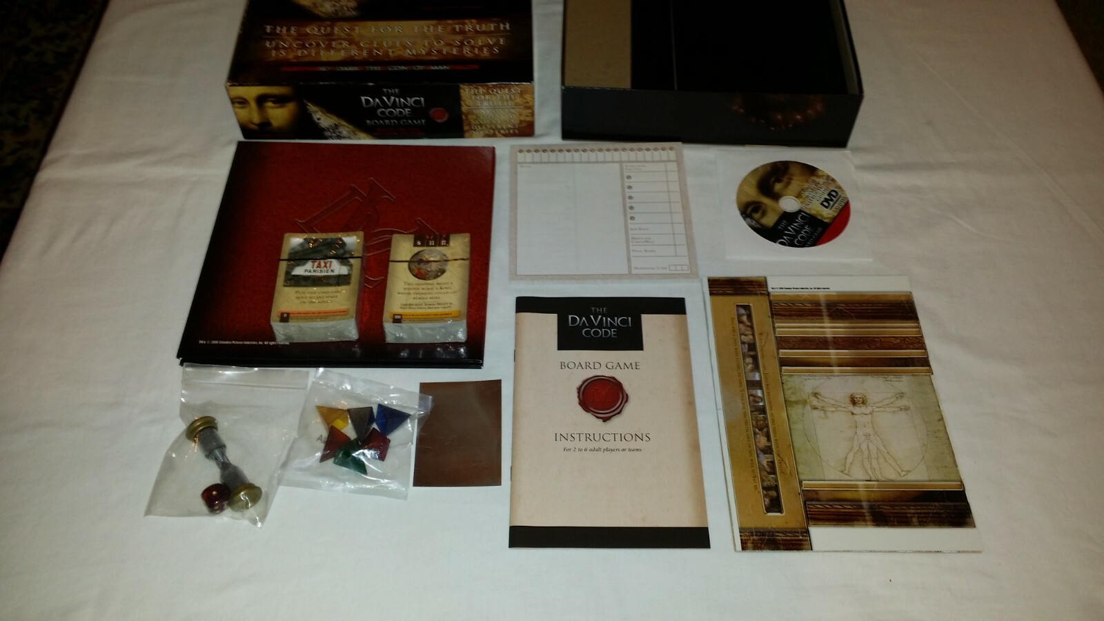 2006 The Da Vinci Code Board Game based on the motion picture | eBay