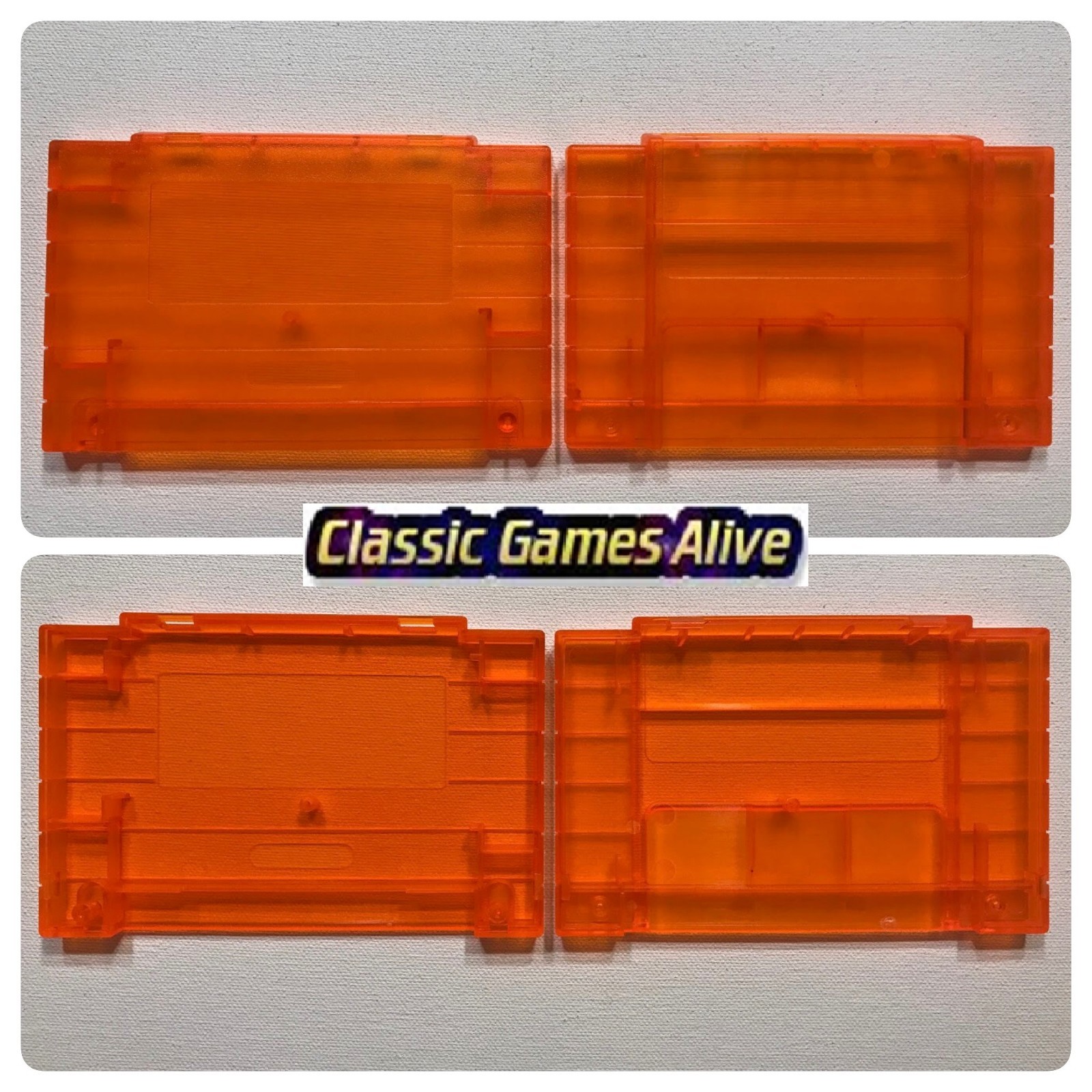 SNES Plastic Case Cart Shell Replacement Highest Quality - Super ...