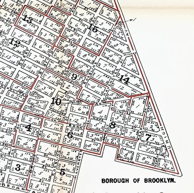 United States (1900-Now) - Antique Brooklyn Map