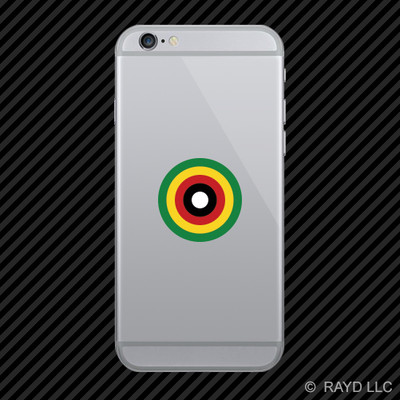 Air Force of Zimbabwe Roundel Cell Phone Sticker Mobile AFZ Zimbabwean ...