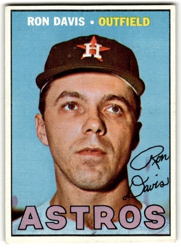 1967 Topps Ron Davis Rookie #298 B Houston Astros | eBay
