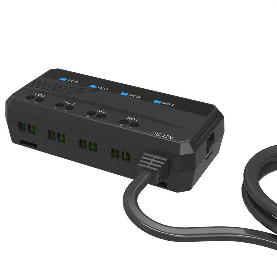 12V Universal 20A Motorcycle Fuse Block Fuse and Relay Box Kit with 4 ...