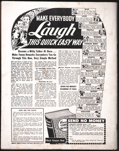 1000 Jokes-Spring 1944 #30-Dell-Betty Hutton infinity cover-Groucho ...