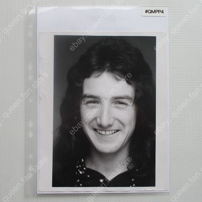 Queen JOHN DEACON OWNED Promotional 1975 Photograph + Signed COA (# ...