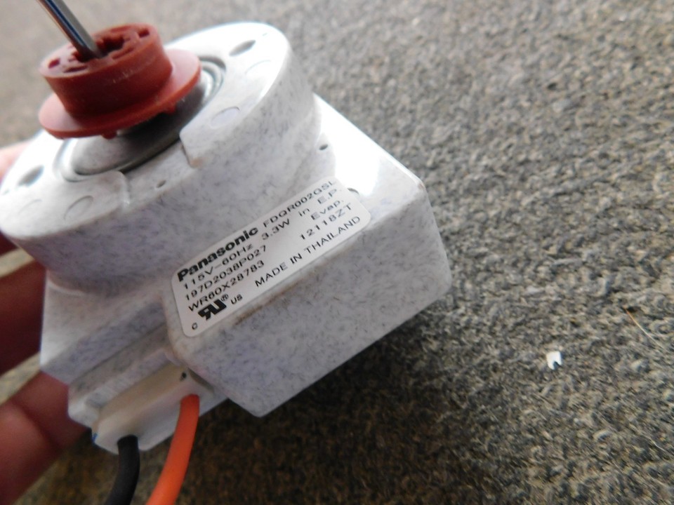Evaporator Fan Motor For GE Refrigerators WR60X31522, WR60X31523 ...