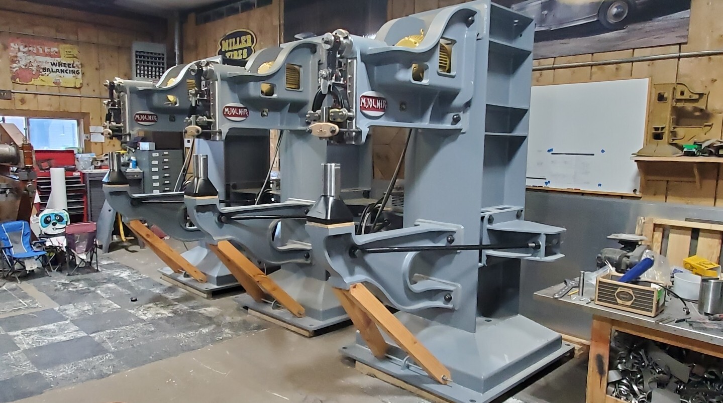 Yoder "Style" cast power hammer | eBay