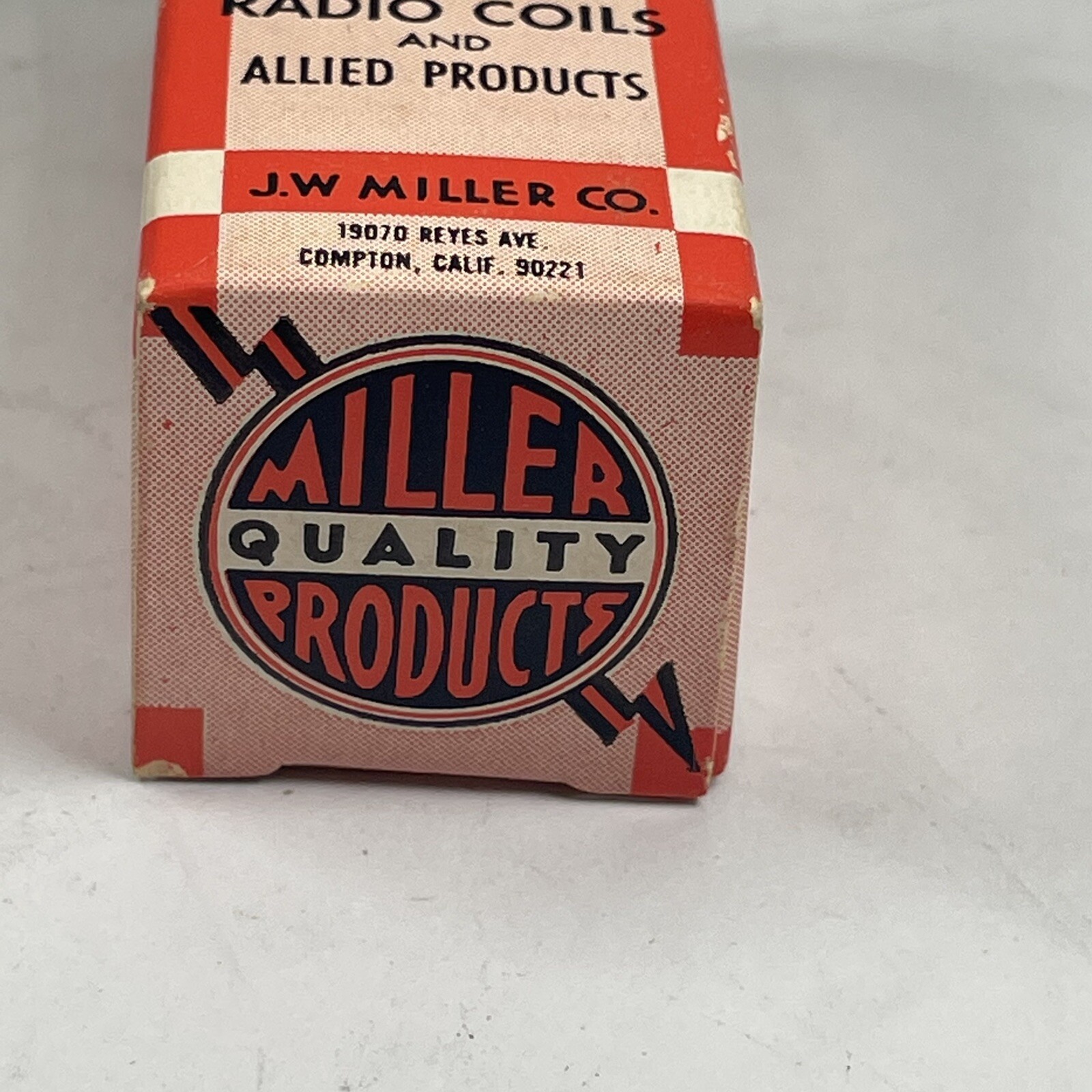 Vintage Miller Products Radio & coils Cat 6555 | eBay