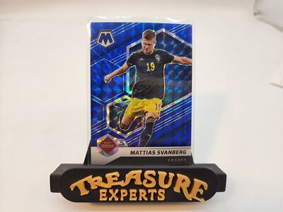 2021 Mosaic FIFA #88 Mattias Svanberg Blue Mosaic 37/99 Sweden Mint | eBay