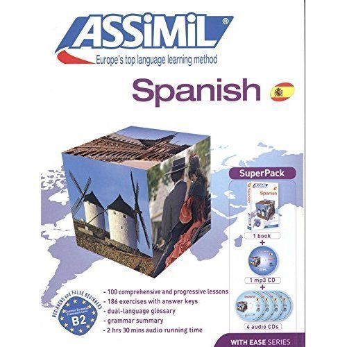 Spanish Super Pack (Livre + CD Audio + CD MP3) by Assimil (Mixed Media ...
