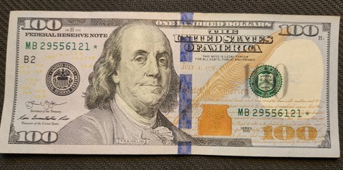 Series 2013 100 Dollar Star Note With Foreign Bank Stamps Rare | eBay