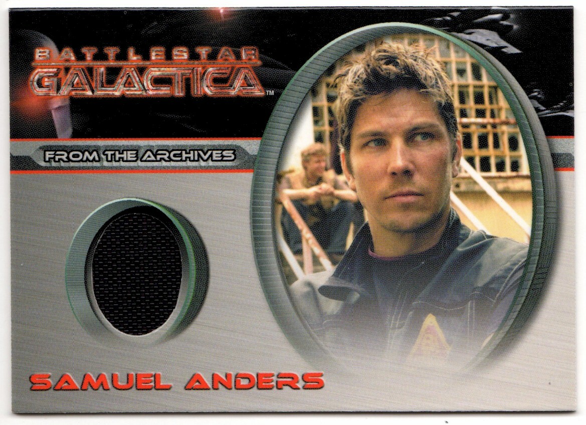 Battlestar Galactica {BSG} Samuel Anders Costume Card (CC38)! | eBay