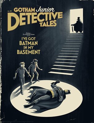 Batman: Animated Series - I've Got Batman In My Basement poster ⚡MONDO ...